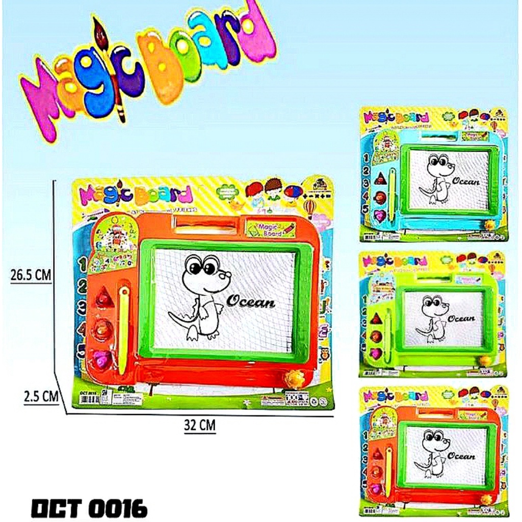 Jual Mainan Papan Tulis Anak Magnet Drawing Board Magnetic Saba Sabak ...