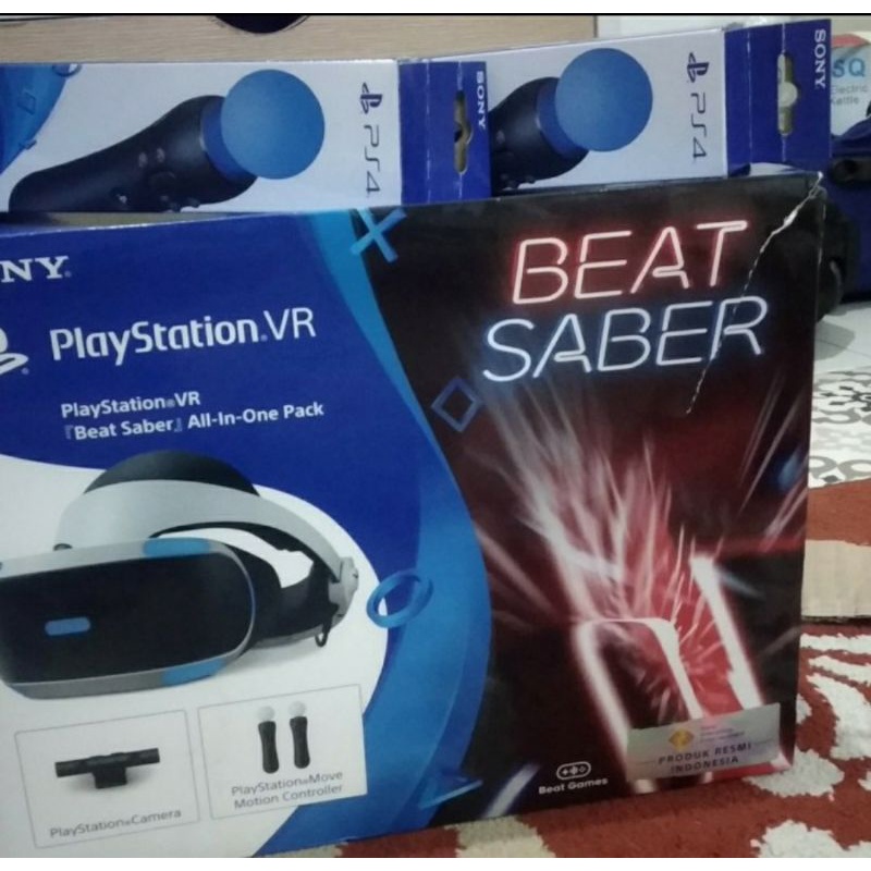 Jual PSVR v2 beat saber bundle 2 ps move | Shopee Indonesia