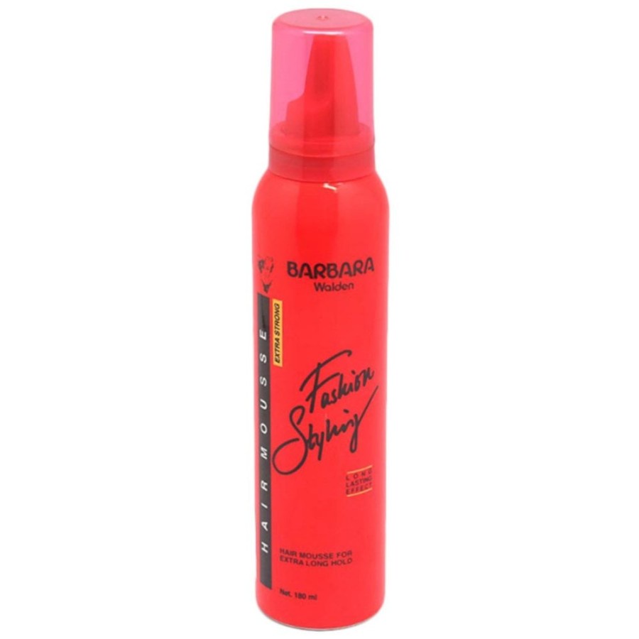 Jual Barbara Hair Spray Foam Mousse Coiffante / Extra Long HoldHair ...