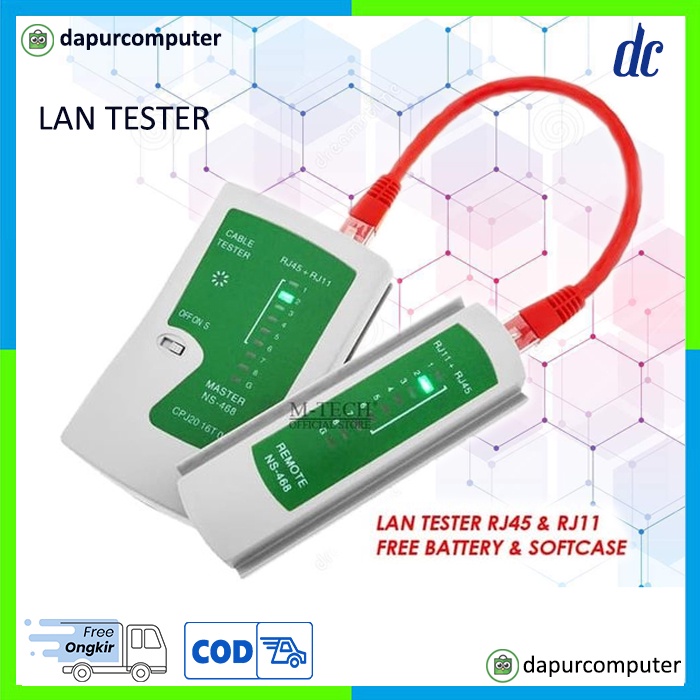 Jual Kabel Lan Tester Rj-45 Dan Rj-11 Original Murah | Shopee Indonesia