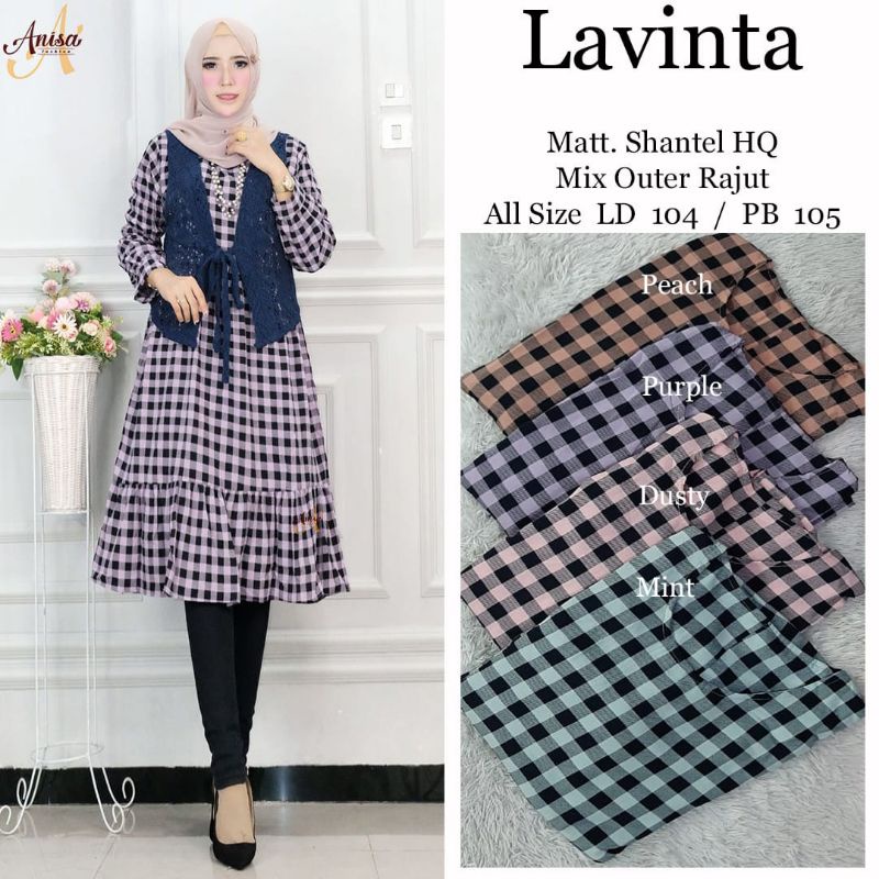 Jual lavinta tunik by anisa | Shopee Indonesia