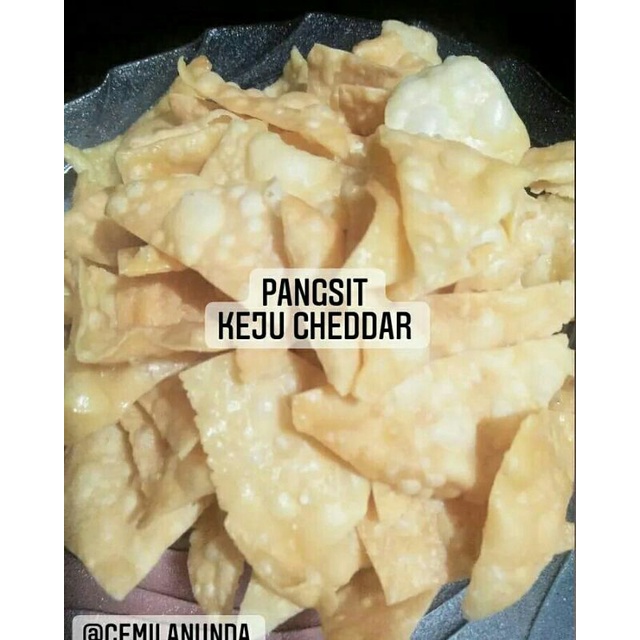 Jual KERIPIK PANGSIT KEJU CHEDDAR 1KG | Shopee Indonesia