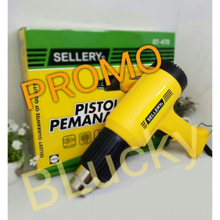 Jual Pistol Pemanas Mesin Pemanas Udara Hot Air Gun Sellery | Shopee ...