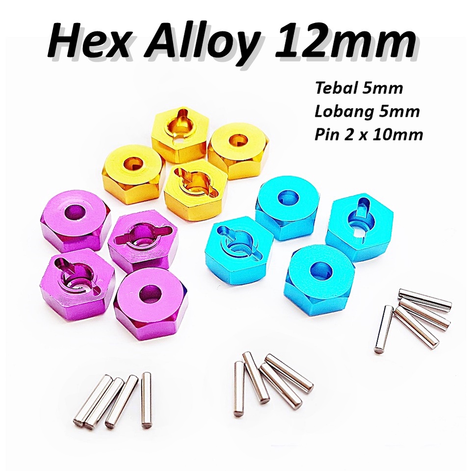 Jual Hex Aluminium Wheel Hex 12 mm | Shopee Indonesia