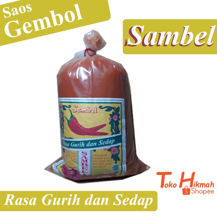 Jual SAOS GEMBOL SAMBEL 600ml | Shopee Indonesia