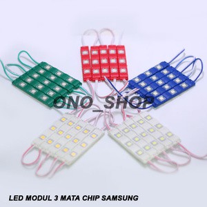 Jual Led Modul 3 Mata Chip Samsung | Shopee Indonesia