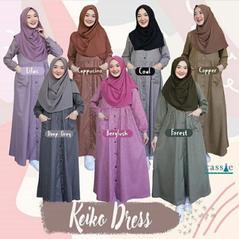 Jual keiko dress by cassie labels | Shopee Indonesia