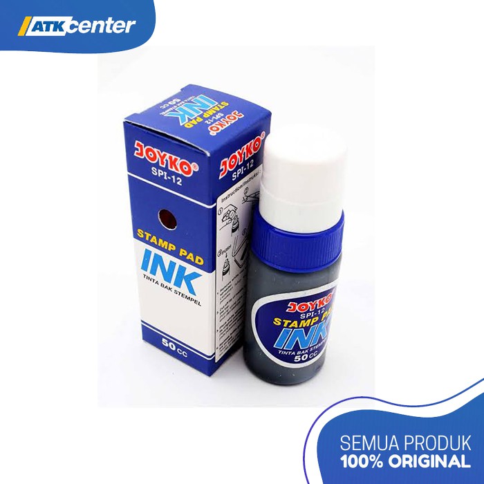 Jual Tinta Bak Stempel / Stamp Pad Ink Joyko SPI - 12 Biru | Shopee ...