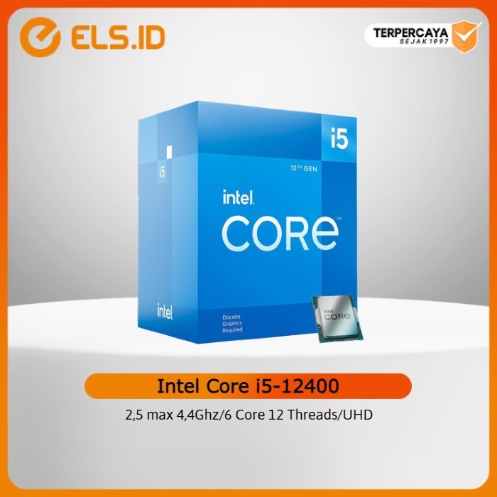 Jual S&K Beli Motherboard) Processor Intel Core i5-12400 - Box | Shopee ...