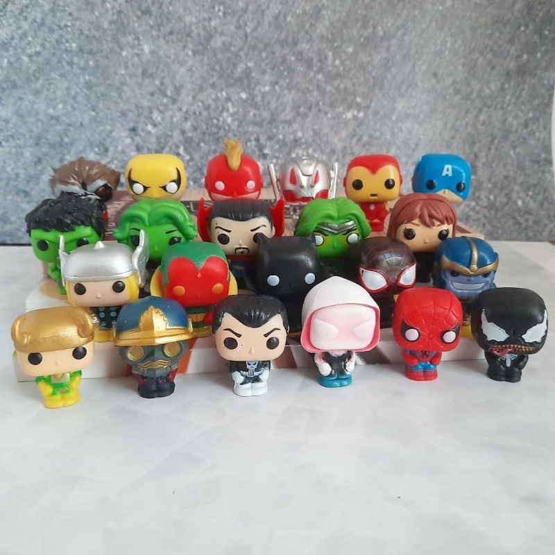 Jual Figure Funko Minis Marvel Superhero Avenger | Shopee Indonesia