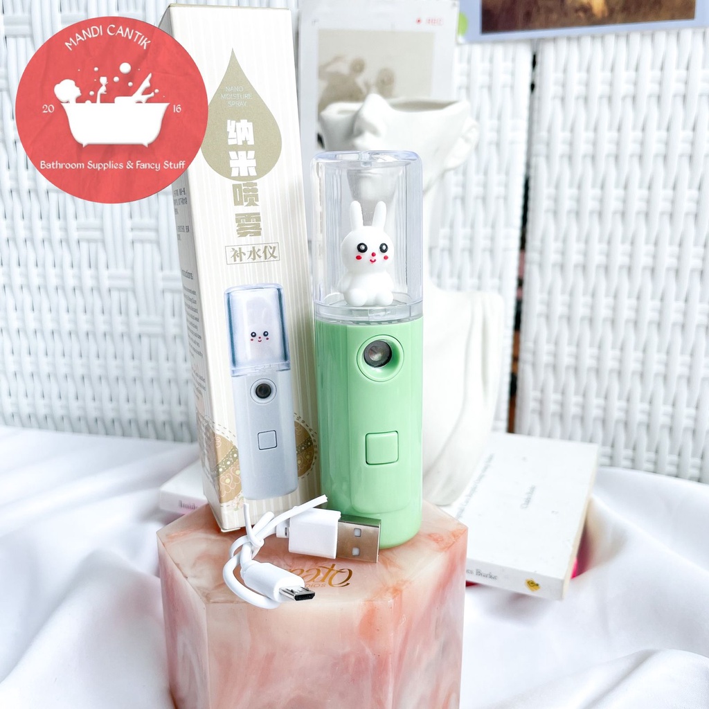 Jual Nano spray wajah muka karakter kelinci lucu bunny rabbit semprot ...