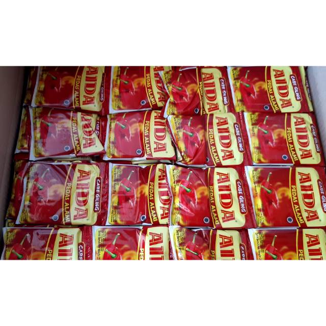 Jual BUBUK CABAI AIDA 25GR | Shopee Indonesia