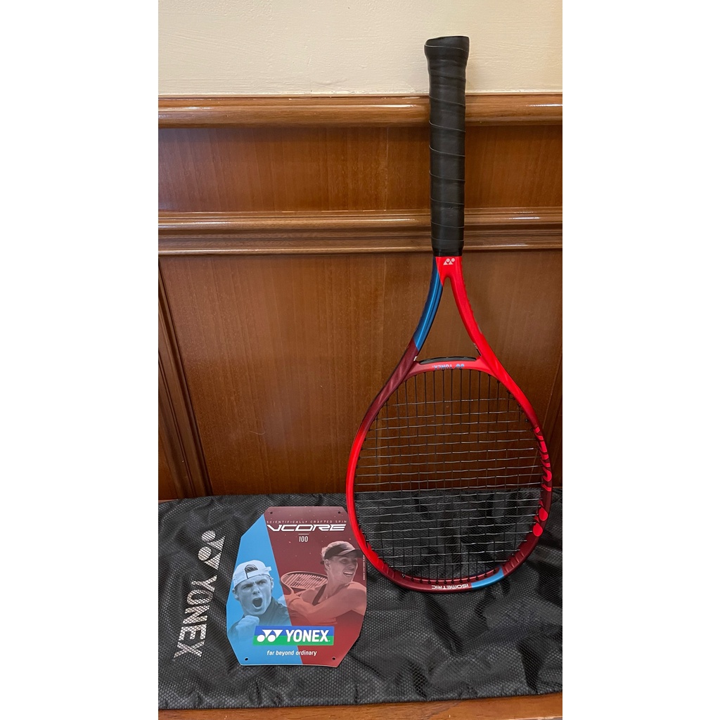 Jual Raket tenis tennis Yonex Vcore 100 2021 Red Tango made in Japan ...