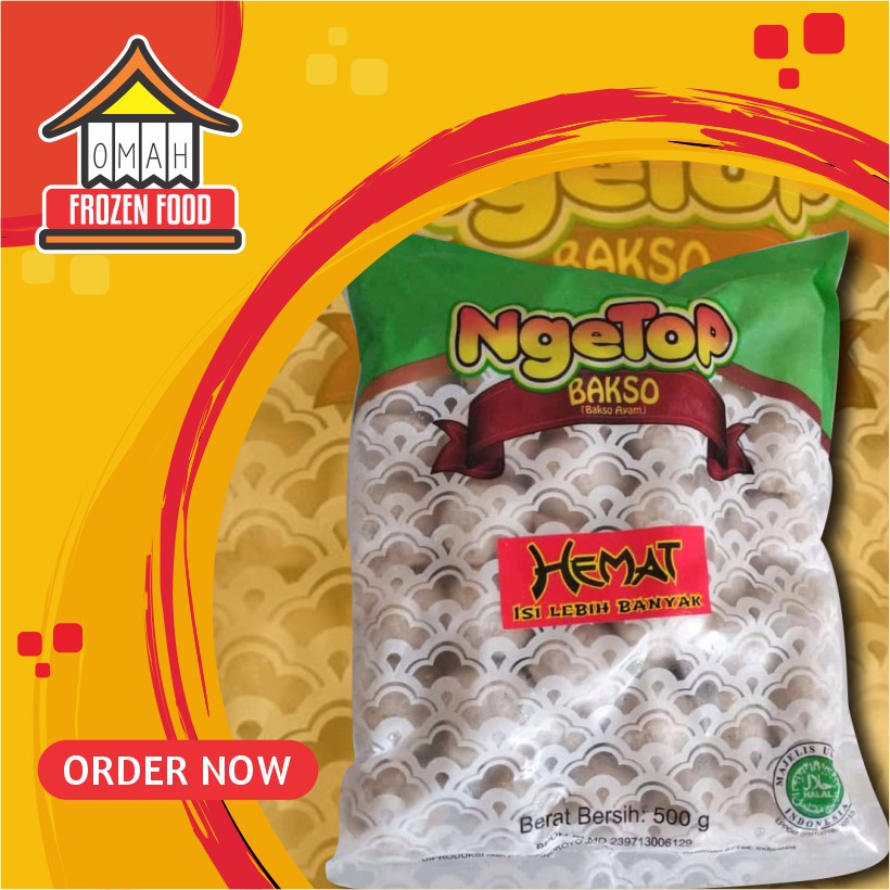 Jual Ngetop Bakso Daging Ayam 500gr (NON COD DILUAR KOTA JATENG ...