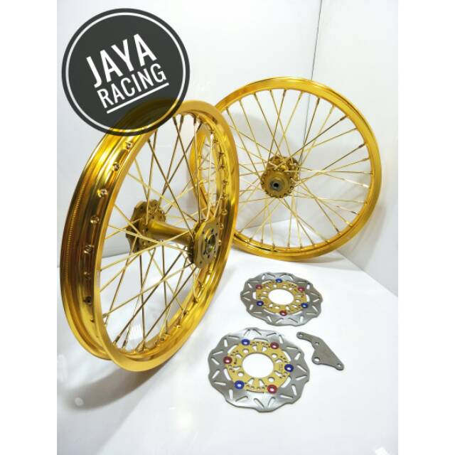 Jual Velg model TK ring 17 Lebar 160 140 tromol becak Sonic 150 sepaket ...