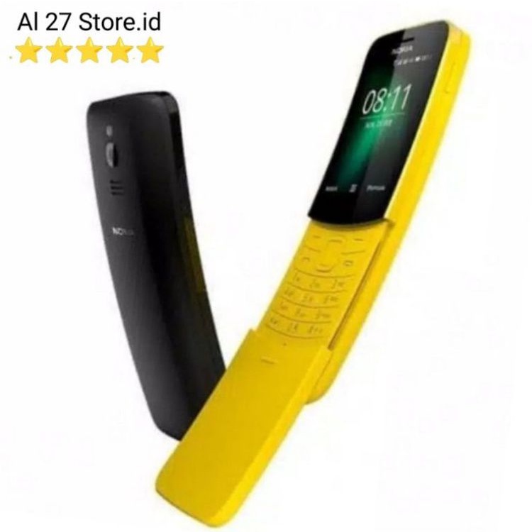 Jual Nokia 8110 4G KaiOs Original Hp Nokia Pisang Banana Keypad bisa WA ...