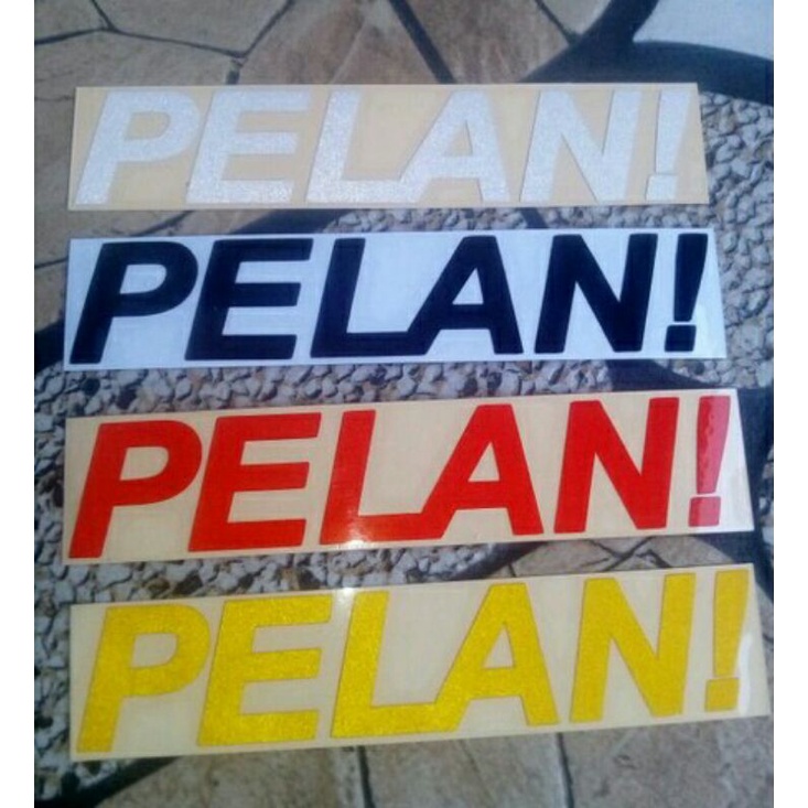 Jual sticker pelan cutting | Shopee Indonesia