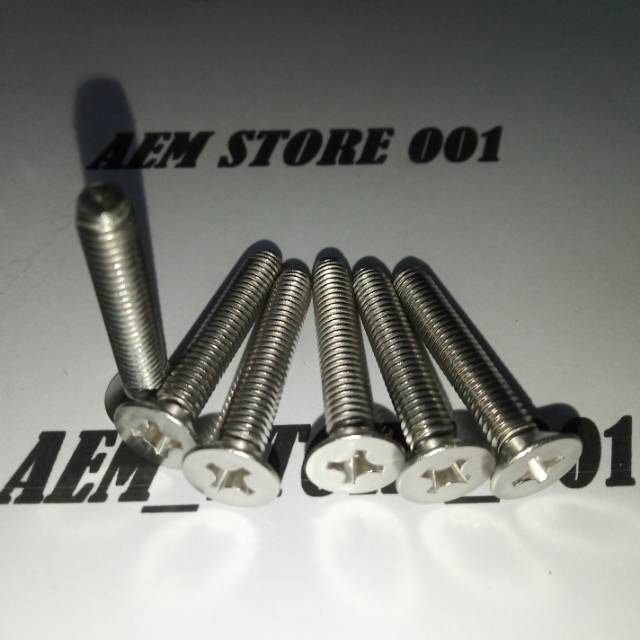 Jual Baut JF M6 X 35 (3.5cm) stainless | Shopee Indonesia