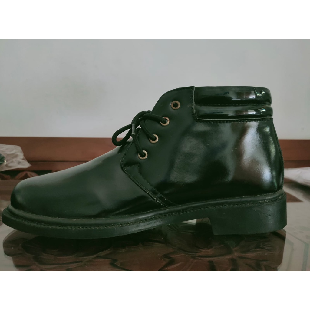 Jual Sepatu Pria PDH atau Sepatu Pakaian Dinas Harian POLISI POLRI TNI ...