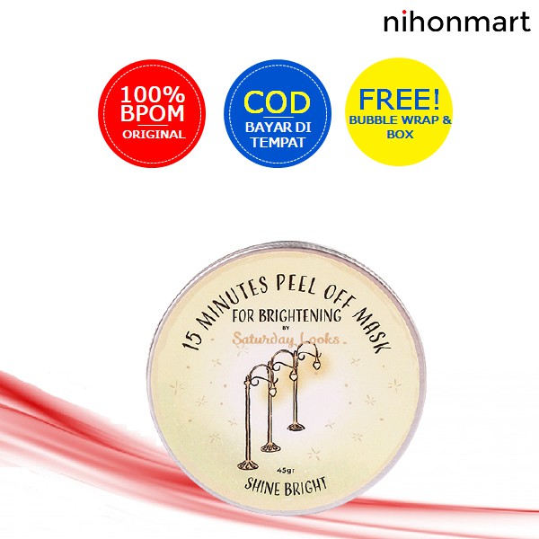 Jual Saturday Looks Brightening Peel Off Mask 45g | Shopee Indonesia