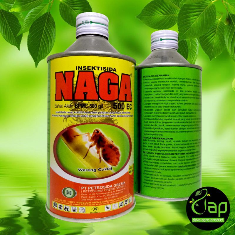 Jual INSEKTISIDA OBAT WERENG AMPUH NAGA 500EC 400ML | Shopee Indonesia