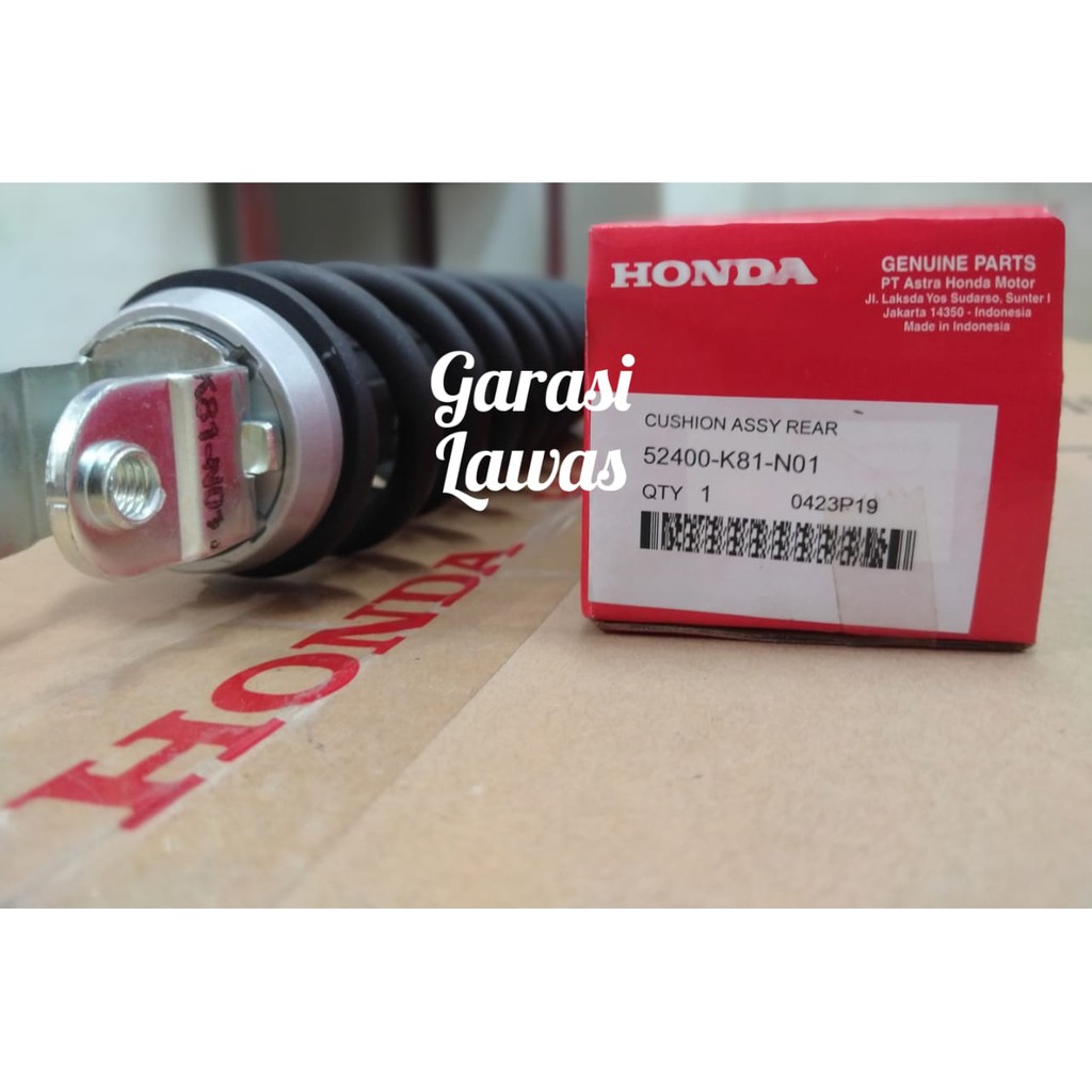 Jual 52400-K81-N01 Cushion assy rear original AHM Honda beat fi esp Shockbreaker belakang asli ...