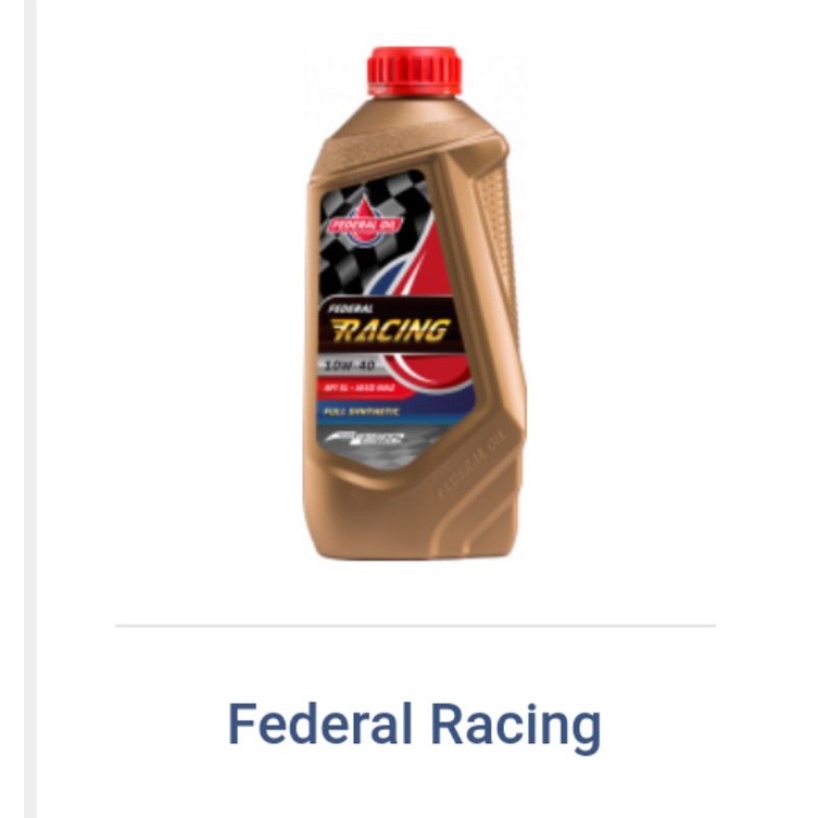 Jual Oli Federal Racing 1L | Shopee Indonesia