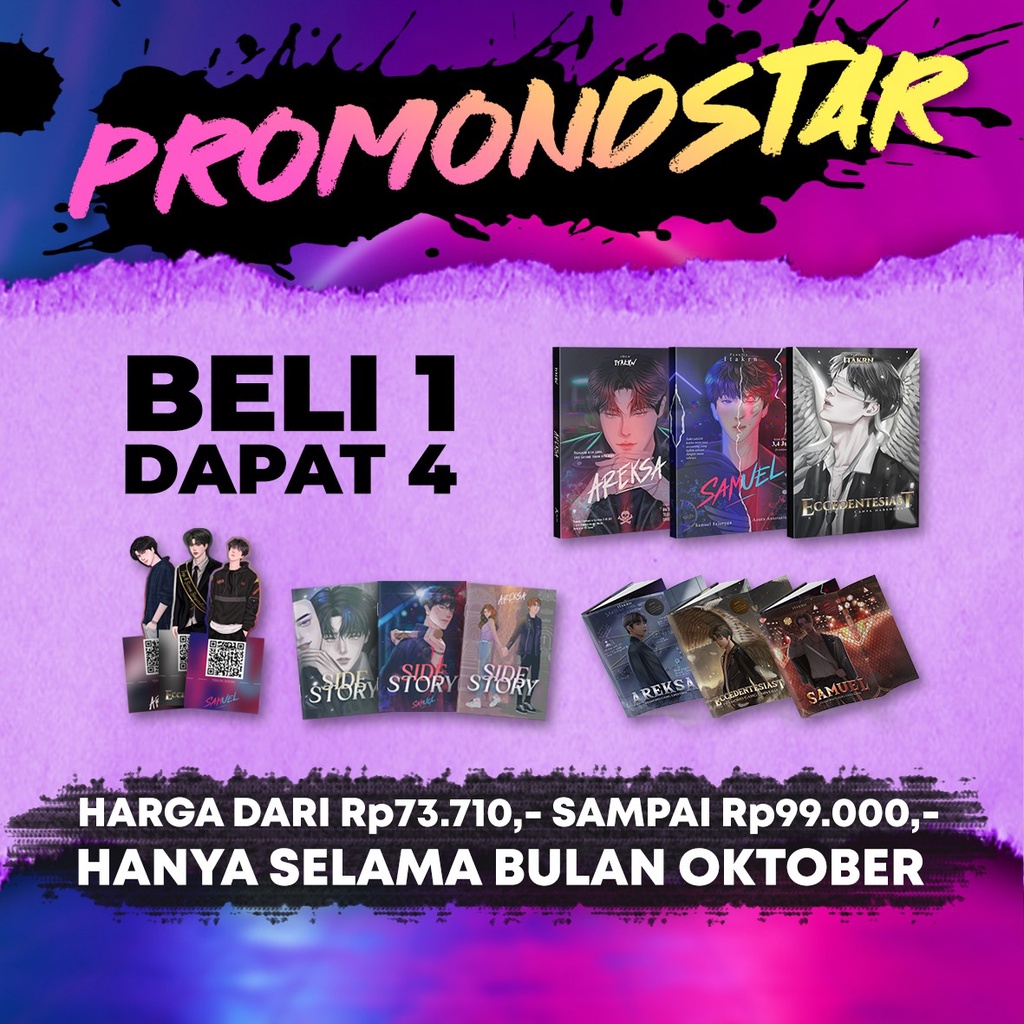 Jual PROMONDSTAR PENERBIT AKAD - AREKSA - ECCEDENTESIAST - SAMUEL ...