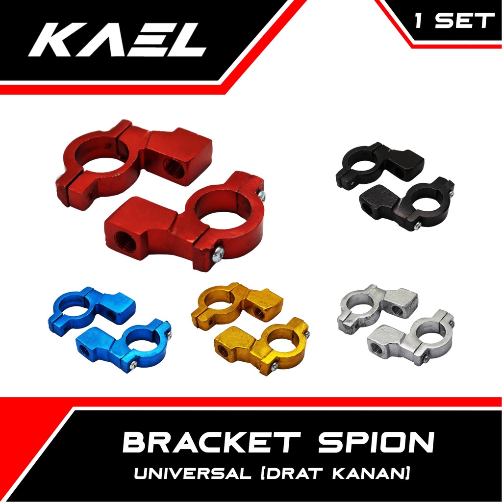 Jual Bracket Spion CNC Variasi Motor Universal Bebek-Matic-Sport ...