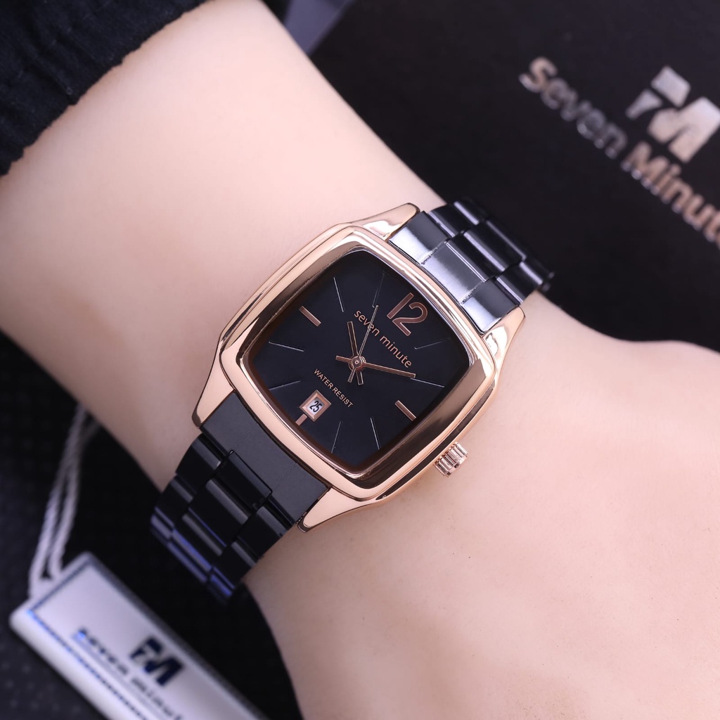 Jual ( BISA COD ) JAM TANGAN WANITA SEVEN MINUTE ORIGINAL M704 STRAP ...