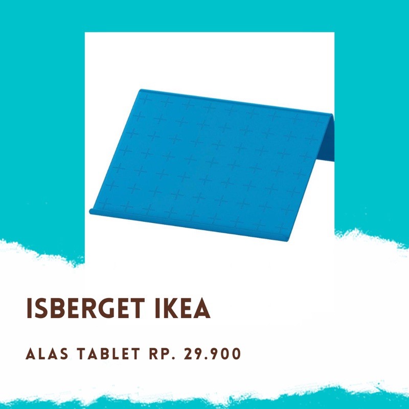 Jual ISBERGET IKEA, Stand tablet (25x25x9cm) | Shopee Indonesia