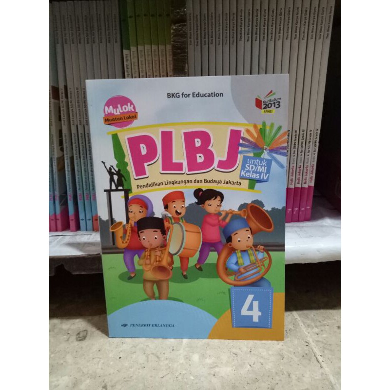 Jual PLBJ kelas 4 SD erlangga | Shopee Indonesia