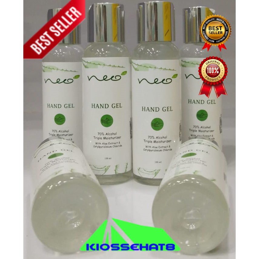 Jual NEO HAND GEL SANITIZER 100ML - NEO HAND GEL ORIGINAL | Shopee ...