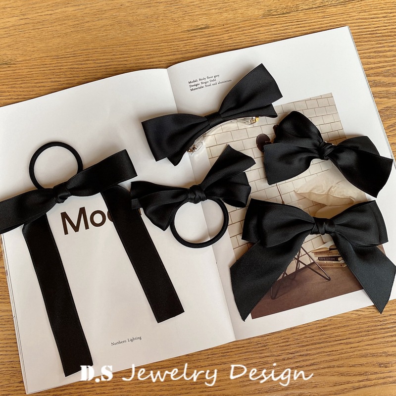 Jual [CUCI GUDANG] JEPIT RAMBUT PITA HITAM KLIP BLACK BOW HAIR CLIP ...