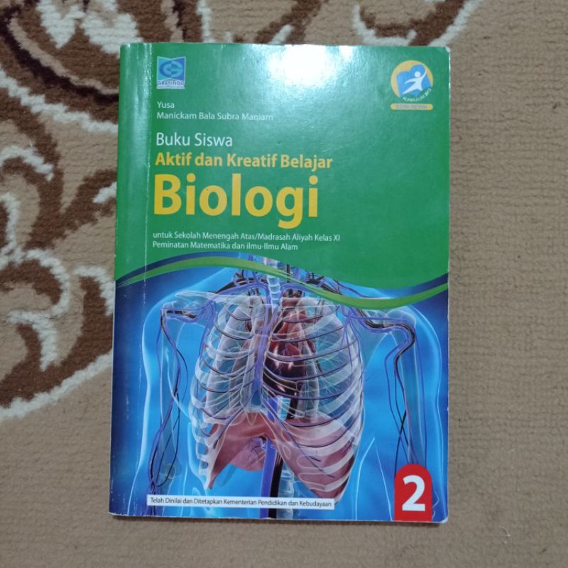 Jual buku bekas kurikulum 2013 edisi revisi BIOLOGI KELAS 1,2&3 SMA ... Jual buku bekas kurikulum 2013 edisi revisi BIOLOGI KELAS 1,2&3 SMA ...