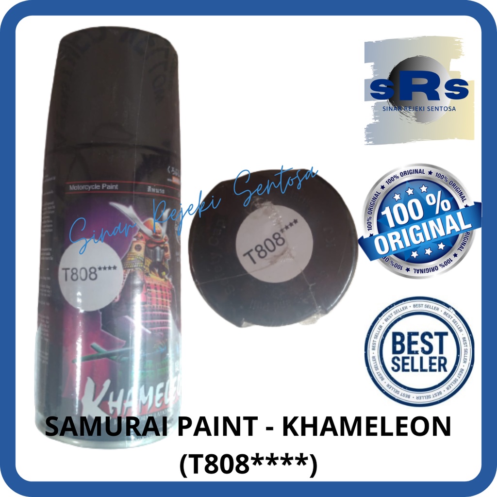 Jual SAMURAI PAINT - CAT SAMURAI AEROSOL T808**** KHAMELEON | Shopee Indonesia