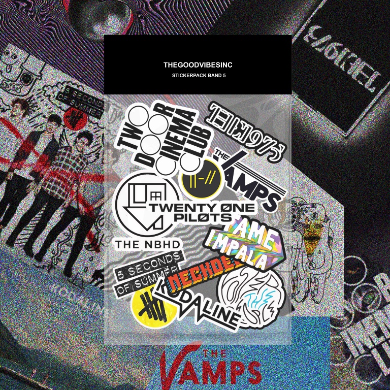 Jual BAND #5 STICKER | Shopee Indonesia