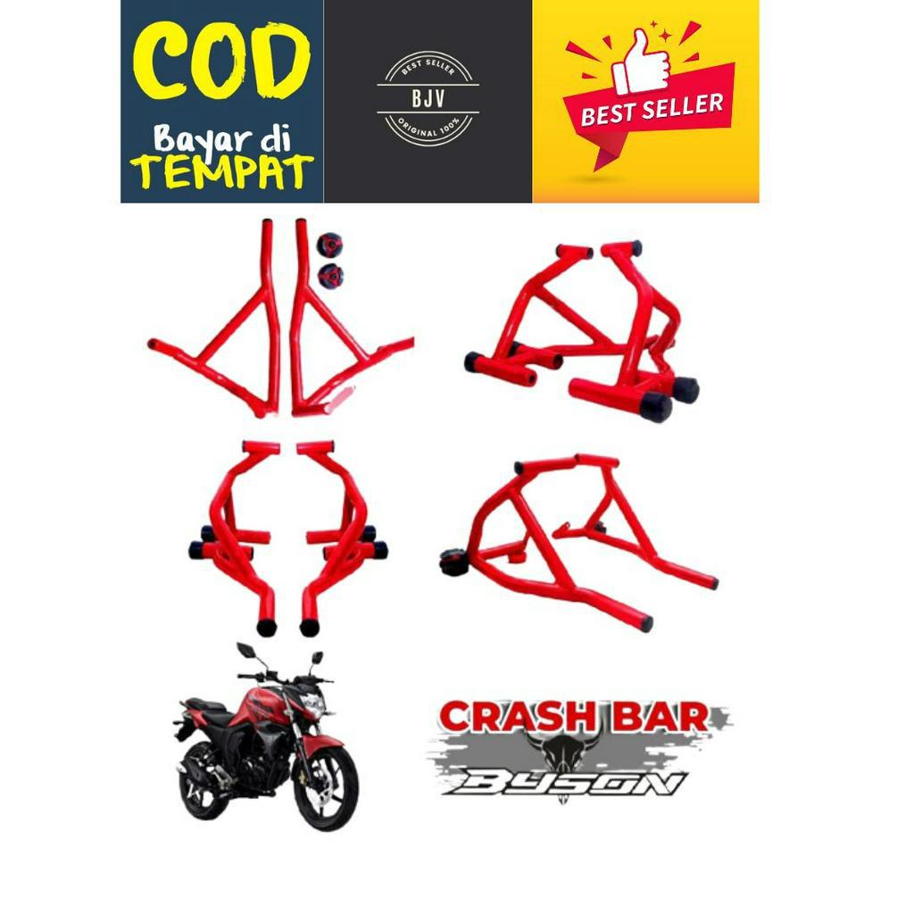 Jual CRASHBAR / TUBULAR YAMAHA BYSON / BISON KARBU PLUS JALU AGNA ...