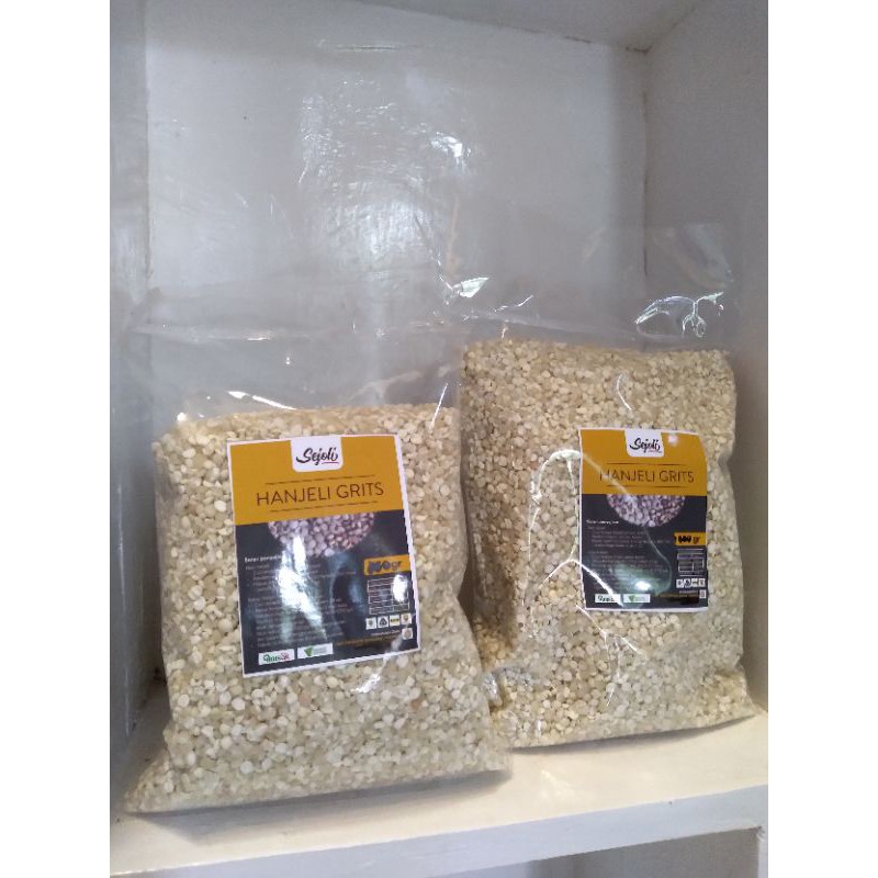 Jual Beras hanjeli (BERLI 800 Gram) biji Hanjeli jali jali jepen jeten ...