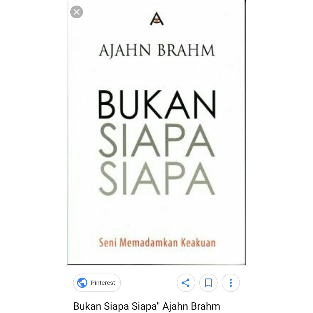Jual BUKU BUKAN SIAPA SIAPA | Shopee Indonesia