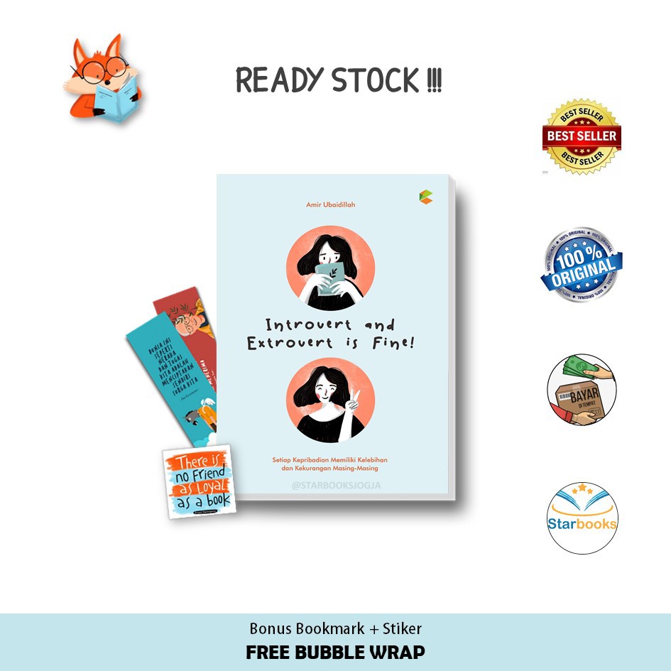 Jual Buku Introvert and Extrovert is Fine - C-Klik Media | Shopee Indonesia