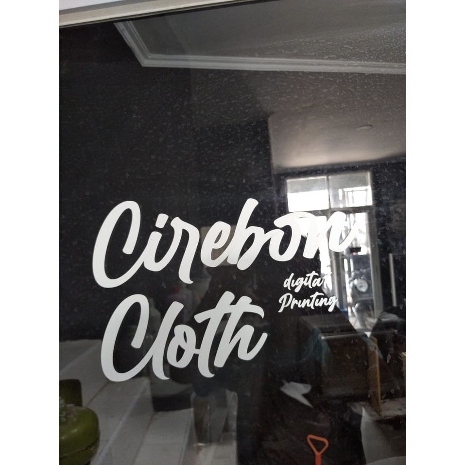 Jual STIKER ORACAL CUSTOM UK 20X10CM PUTIH | Shopee Indonesia