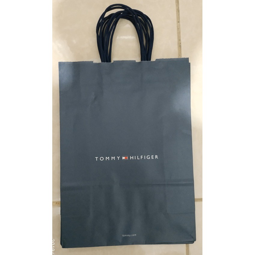 Jual Paperbag Paper Bag Tas Karton Branded Tommy Hilfinger | Shopee ...