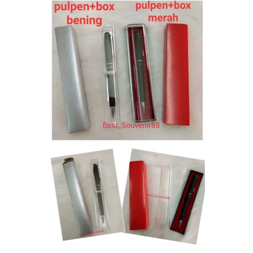 Jual Pulpen /Pena Metal Promosi/ Bp 018 Hitam + Box | Shopee Indonesia