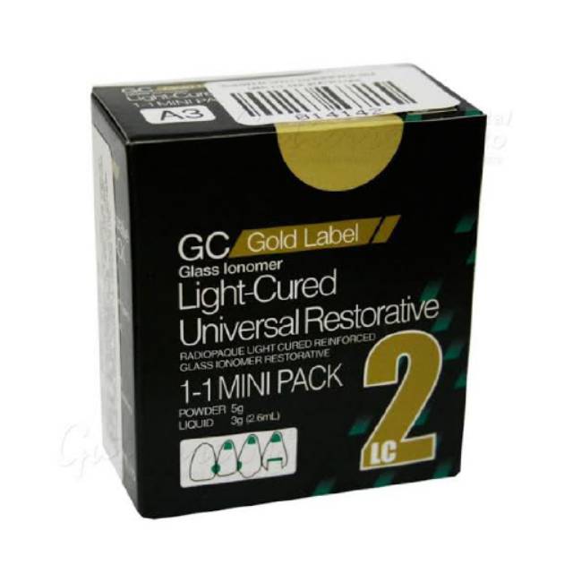 Jual GC Gold Label Fuji 2 LC MP Mini Pack / Glass Ionomoer Lem Behel ...
