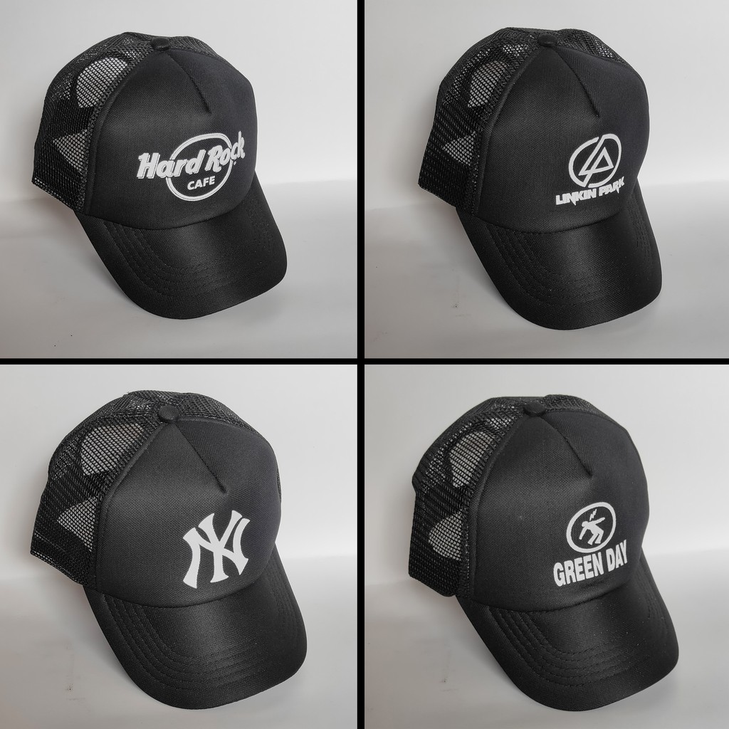 Jual TRUCKER CAP : TOPI PRIA - TOPI PRIA JARING SABLON | Shopee Indonesia