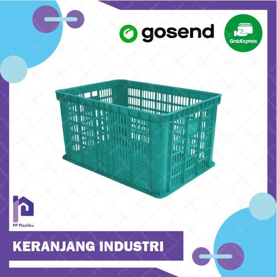 Jual KERANJANG INDUSTRI [XL] / BOX CONTAINER / KONTAINER / KRAT PLASTIK ...