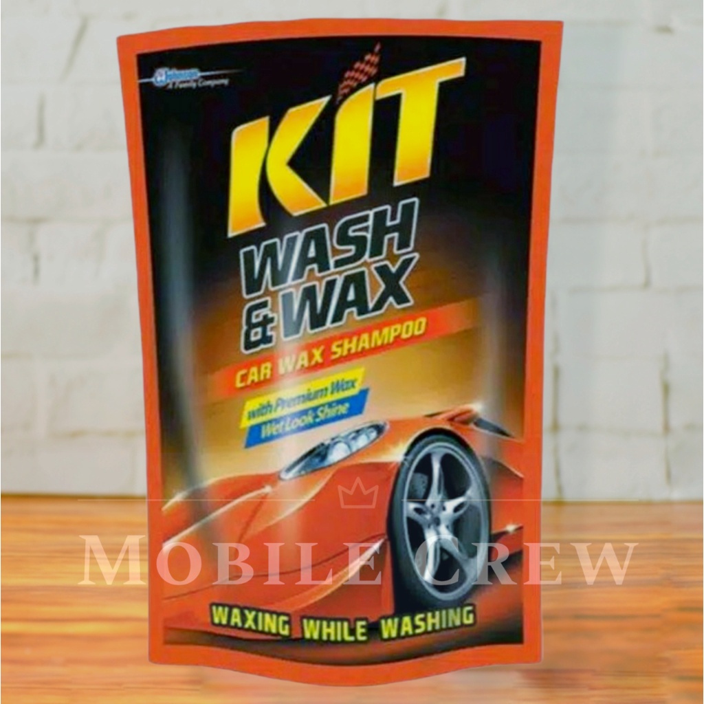 Jual Sabun Cuci Mobil Kit Wash & Wax / Wash Wax Premium Wax 800 Ml ...