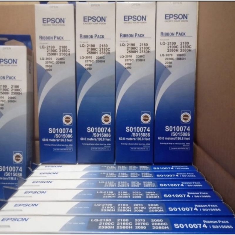 Jual PITA REFIL RIBBON PACK EPSON LQ 2180 2190 | Shopee Indonesia