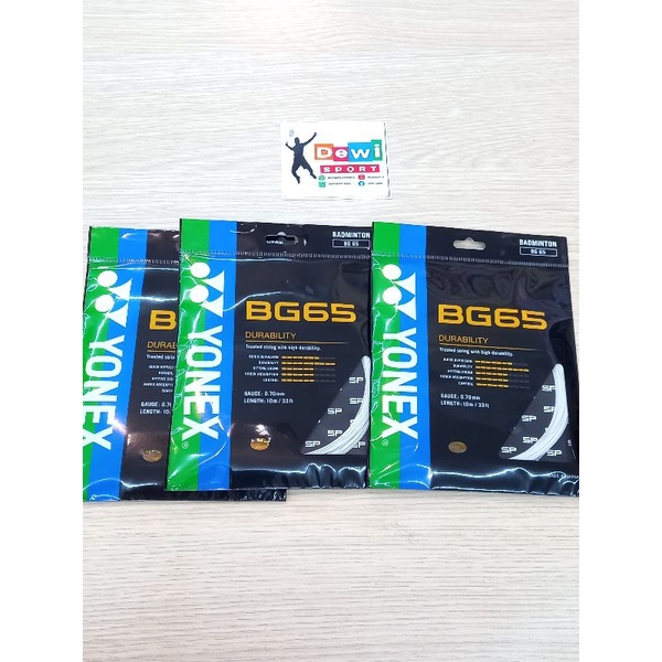 Jual Senar Badminton Yonex BG65 DURABILITY | Shopee Indonesia